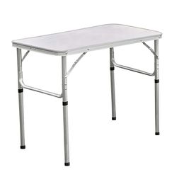 Campingtisch Aluminium/MDF 55 x 68 x 75 cm