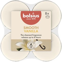 bolsius Teelicht 'True Scents Maxi' elfenbeinfarben Vanilleduft &Oslash; 11,5 x 4,6 cm