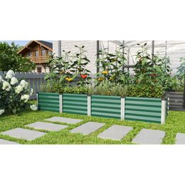 Vitavia Hochbeet 'Linus In & Out 401 L' 245 x 40 x 65 cm gr&uuml;n