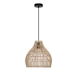 toom Pendelleuchte 'Lina' Rattan &Oslash; 30 cm