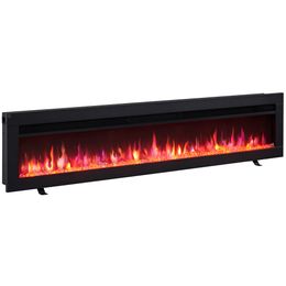 Balderia Elektrokamin 'Agnes 60' schwarz 1,8 kW