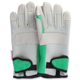 toom G&auml;rtnerhandschuhe gr&uuml;n/grau Gr. 8