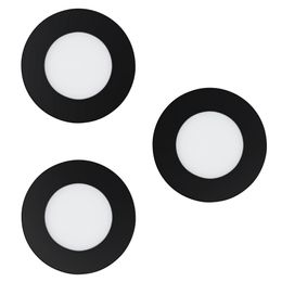 Eglo LED-Einbauleuchte 'Fueva-Z' dimmbar 2,8 W 360 lm warmwei&szlig; bis tageslichtwei&szlig; &Oslash; 8,5 cm