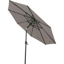 siena GARDEN Mittelstockschirm'Cedro' knickbar 300 x 300 cm