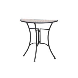 siena GARDEN Gartentisch 'Prato' Stahl/Keramik 35 x 71 x 70 cm