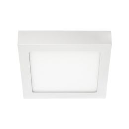 Briloner LED-Deckenleuchte 'Fire' 12 W 1000 lm neutralwei&szlig; 17 x 3,2 x 17 cm