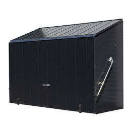 TRIMETALS Aufbewahrungsbox 'Sesame' anthrazit Stahl 76 x 185 x 139 cm