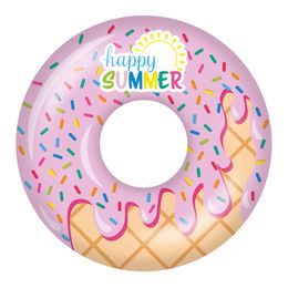 Happy People Schwimmring 'Happy Summer Eis' mehrfarbig &Oslash; 79 x 20 cm