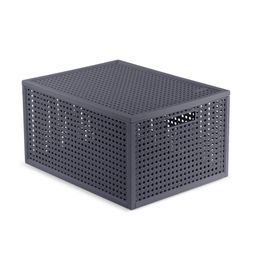 curver Aufbewahrungsbox 'Kaya' anthrazit 37,6 &times; 30 &times; 20,7 cm