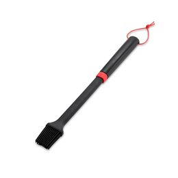 Weber Grillpinsel schwarz 40 cm, mit Silikonborsten