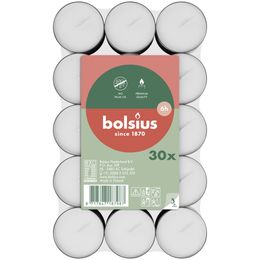 bolsius Teelicht wei&szlig; duftneutral &Oslash; 11,3 x 18,8 cm
