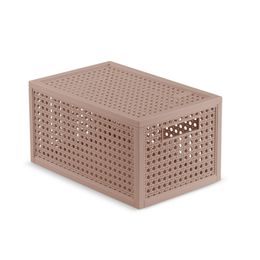 curver Aufbewahrungsbox 'Kaya' altrosa 18,8 x 30 x 15,4 cm