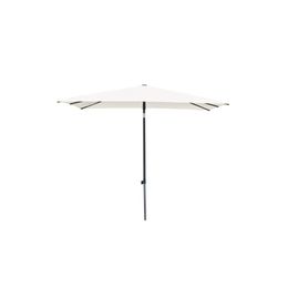 siena GARDEN Marktschirm 'Fagus PushUp' knickbar 250 x 250 cm