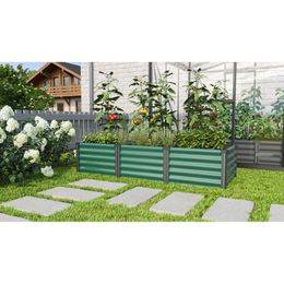 Vitavia Hochbeet 'Linus In & Out 401 S' 185 x 40 x 65 cm gr&uuml;n