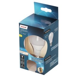 toom LED-Leuchtmittel Standardform matt E27 7,8 W 1055 lm warmwei&szlig;