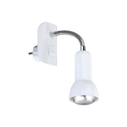 Briloner Steckerlampe 'Paku' E14 25 W 22 x 7 x 14 cm