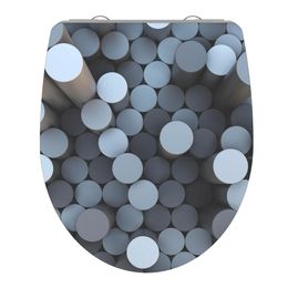 Sch&uuml;tte Sch&uuml;tte WC-Sitz 'Round Dips HG' mit Absenkautomatik Duroplast