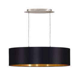 Eglo Pendelleuchte 'Maserlo' schwarz 78 cm 60 W