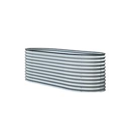 Hochbeet 'Welle' anthrazit 240 x 82 x 80 cm