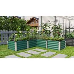 Vitavia Hochbeet 'Linus In & Out 401 M' 185 x 40 x 65 cm gr&uuml;n