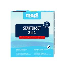 mediPOOL Starter-Set Chlor 2in1 inlusive Dosierschwimmer