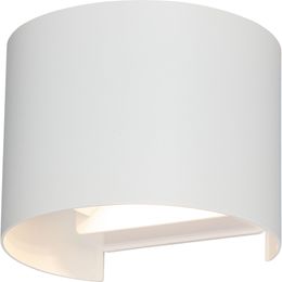toom LED-Au&szlig;enwandleuchte 'Pula' 780 lm warmwei&szlig; IP 44 13,5 x 11,5 x 10 cm