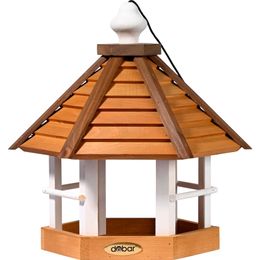 Dobar gro&szlig;es Vogelhaus "Goldener Oktober" f&uuml;r St&auml;ndermontage, Vogelfutterhaus zum Aufstellen