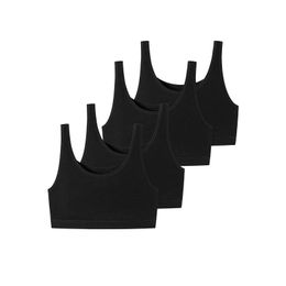 Schiesser Damen Bustier 95/5 Organic Cotton 4er Pack