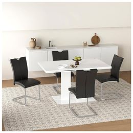 HTI-Living Schwingstuhl 4er Set Jean