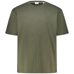Herren Gro&szlig;e Gr&ouml;&szlig;en | Pfundskerl T-Shirt aus Baumwolle Farbe oliv Gr&ouml;&szlig;e: 5XL