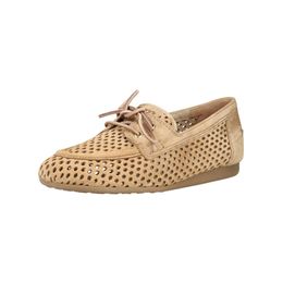 Paul Green Damen Schn&uuml;rschuh "Paul Green Halbschuhe Veloursleder", Gr. 39beige, Veloursleder, Schuhe