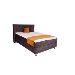 BRECKLE LEDERCOLLECTION Boxspringbett NELSON