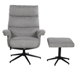 DUO Relaxsessel mit Hocker OSOMO