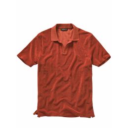 Mey & Edlich Mey & Edlich Herren Terry-Polo Rot 100 % Baumwolle (Rohstoff aus kontrolliert biologischem Anbau)