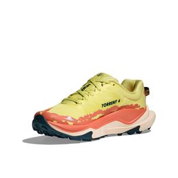 Hoka One One Damen Trailrunningschuh "TORRENT 4", Gr. 38, gelb, Synthetik, Textil, Schuhe, Trailrunningschuh, hoher D&auml;mpfungsgrad, atmungsaktives
