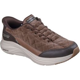 Skechers Contour Foam Cordelux Textil Herren Braun Cozycord/Pu Sneakers