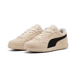 Puma Damen Sneaker "K-MODA SD", Gr. 38,5alpine snow, Puma schwarz, Puma gold, Leder, mehrfarbig, Schuhe, f&uuml;r sportliche Streetwear, mit