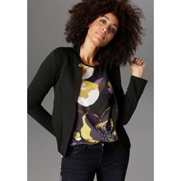 Aniston Selected Damen Aniston SELECTED Jackenblazer mit Struktur schwarz 34