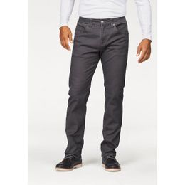 MAN'S WORLD Man's World Herren Dehnbund-Hose Stretch - bequem mit seitlichem Gummizug grau 48, U + N + S Gr
