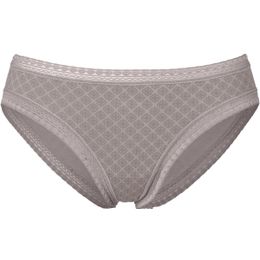 Lascana Damen Bikinislip, Blau, Gr. 32/34, Unterhosen, Material: Baumwolle