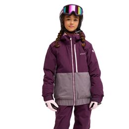 Roxy Kinder Snowboardjacke "Crystal Clear 10K"schwarzberry wine, Gr. 12, Obermaterial: 100% Polyester., Jacken