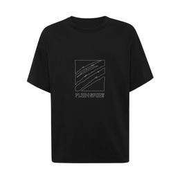 Plein Sport T-Shirt Rundhalsausschnitt Ss Scratch