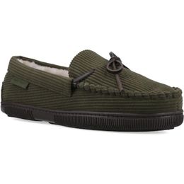 Hush Puppies Ace Cord Polyester Herren Hausschuhe KHAKI