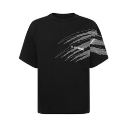 Plein Sport T-Shirt Rundhalsausschnitt Ss Scratch