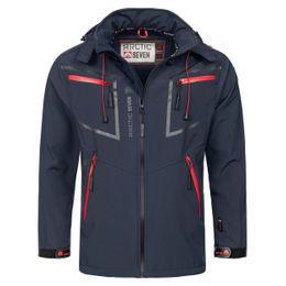 Arctic Seven Herren Softshell Jacke Navy