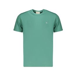 Calvin Klein gr&uuml;nes Baumwoll-Herren-T-Shirt