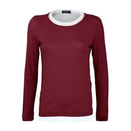 Margittes - Rundhals-Shirt, rot, Gr. 42 / M - Baumwolle