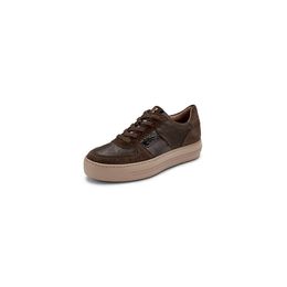 Peter Hahn Paul Green - Plateau-Sneaker, braun, Gr. 39 - Leder