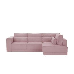 switch Ecksofa Tirana rosa/pink Ma&szlig;e (cm): B: 297 H: 91 T: 195.0 Sofas > Sofas nach Material > Stoffsofas &raquo; Sofa DE