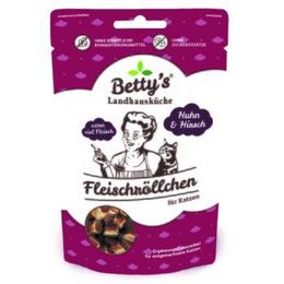 Betty's Landhausk&uuml;che Betty&acute;s Landhausk&uuml;che Katze Fleischr&ouml;llchen Huhn und Hirsch 10x50g